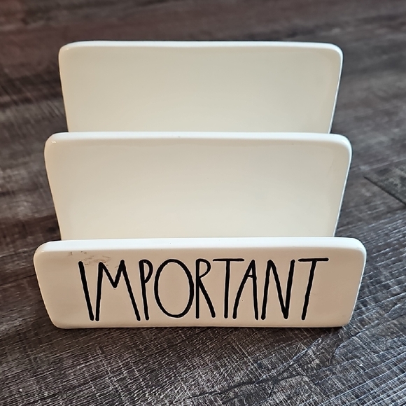 Rae Dunn | Office | Rae Dunn White Letter Organizer | Poshmark